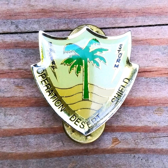 Vintage | Accessories | Vintage Desert Shield Pin | Poshmark